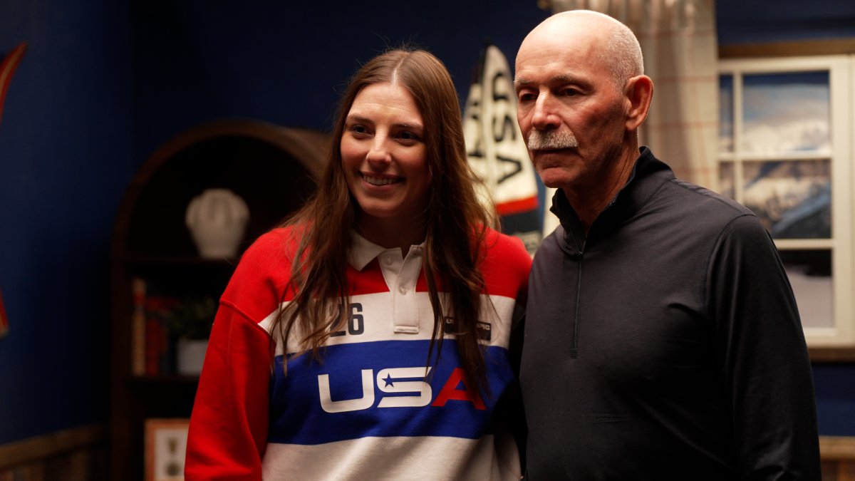 Hilary Knight surprised by coach who taught her how to skate – NBC Chicago