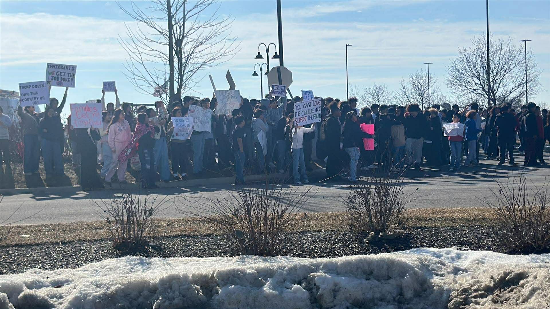 Walkout protests at suburban Chicago area schools to protest ICE – NBC ...