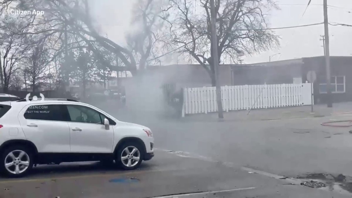 VIDEO: Fallen powerline in Norridge burns through pre-school fence ...
