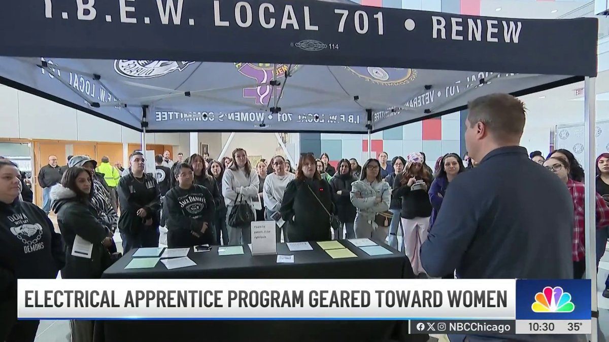 IBEW apprenticeship offers bright future for female electricians – NBC ...