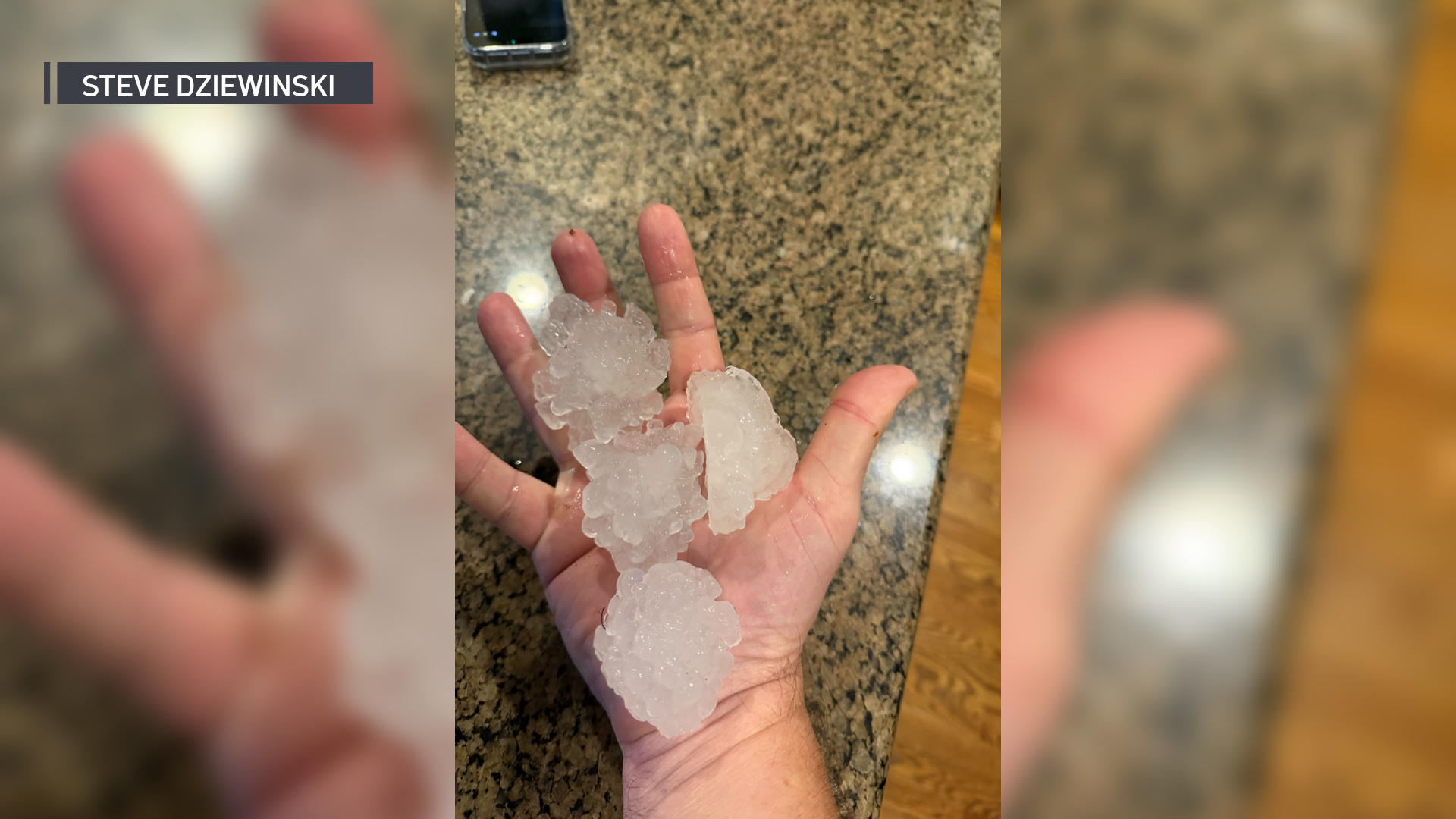 Photos large hail as storms slam the Chicago area – NBC Chicago