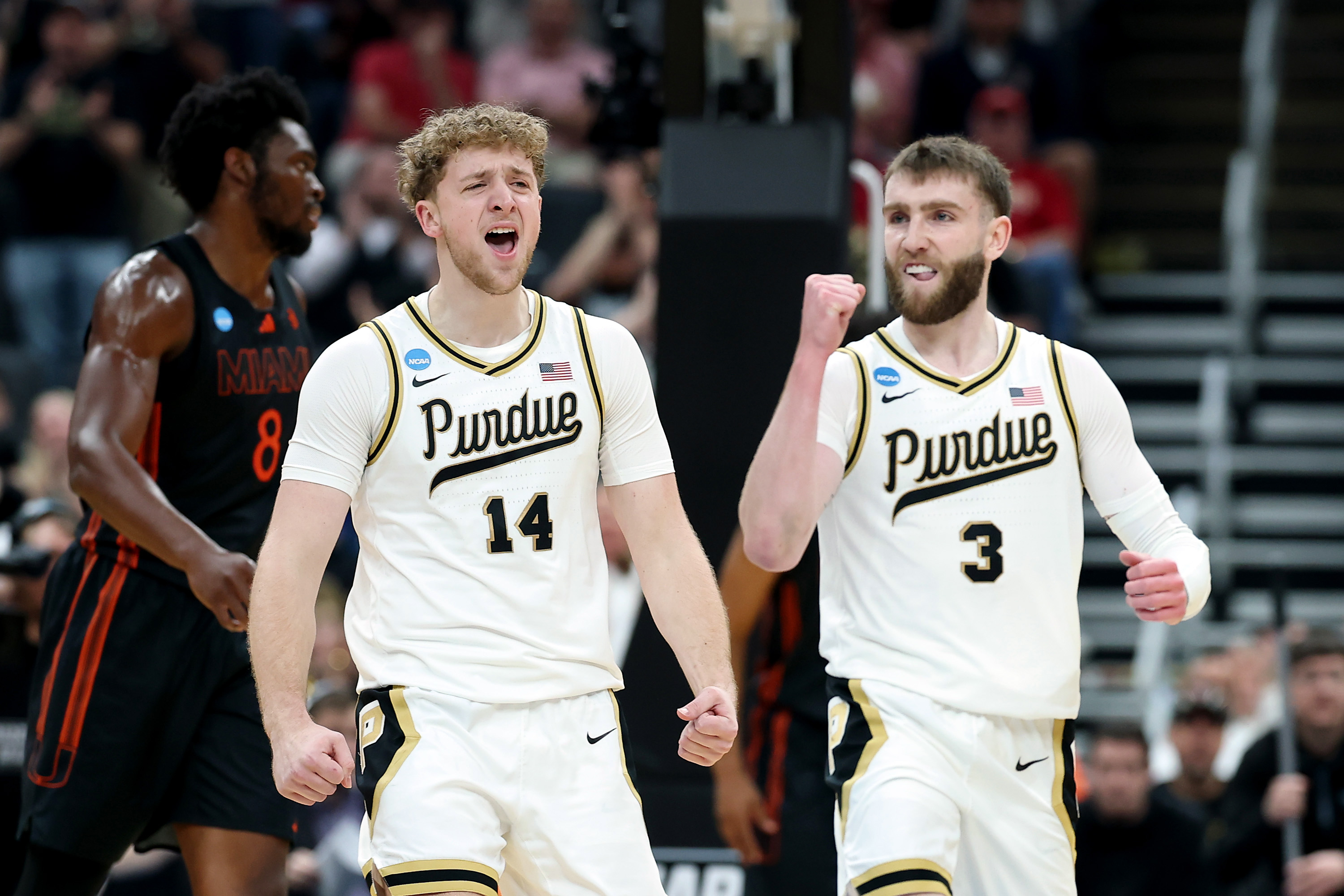 Purdue beats Miami 79-69, advances in NCAA tournament – NBC Chicago