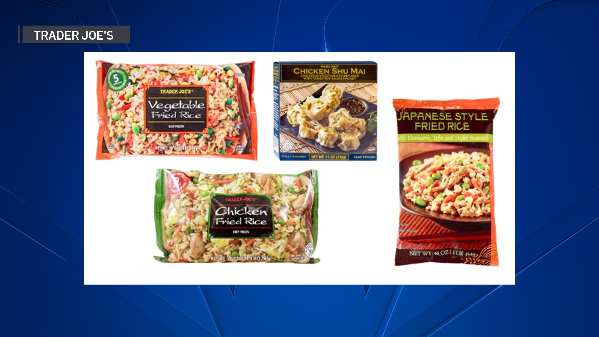 Trader Joe’s Chicken Fried Rice recall expanded – NBC Chicago