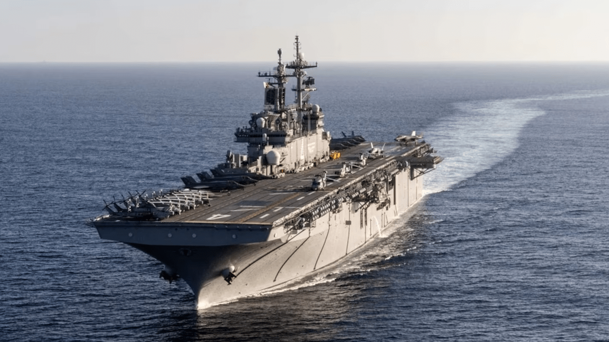 Thousands of U.S. troops deploy to the Middle East on USS Boxer – NBC ...