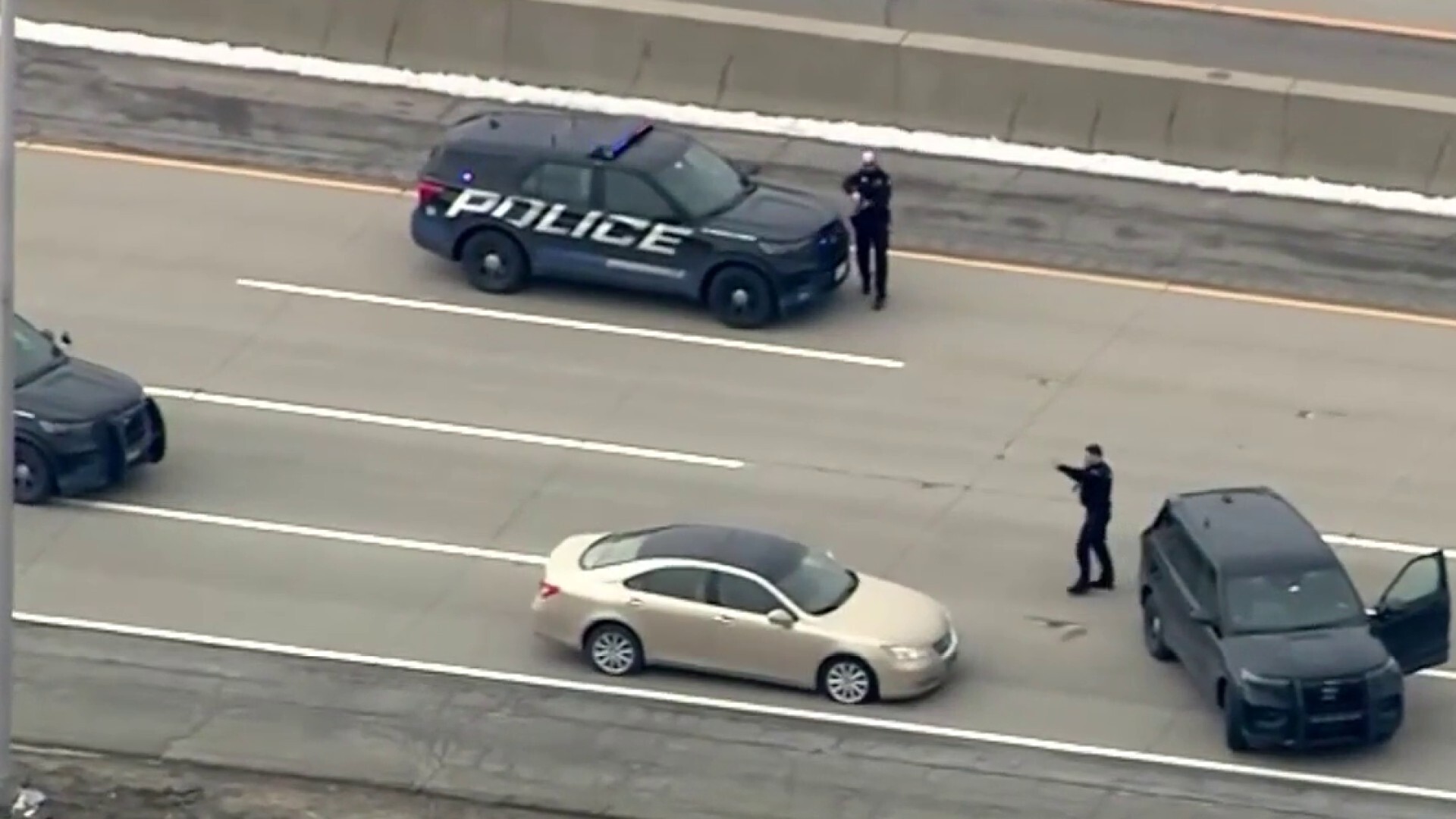 VIDEO: Police chase vehicle on I-294 through north suburbs – NBC Chicago