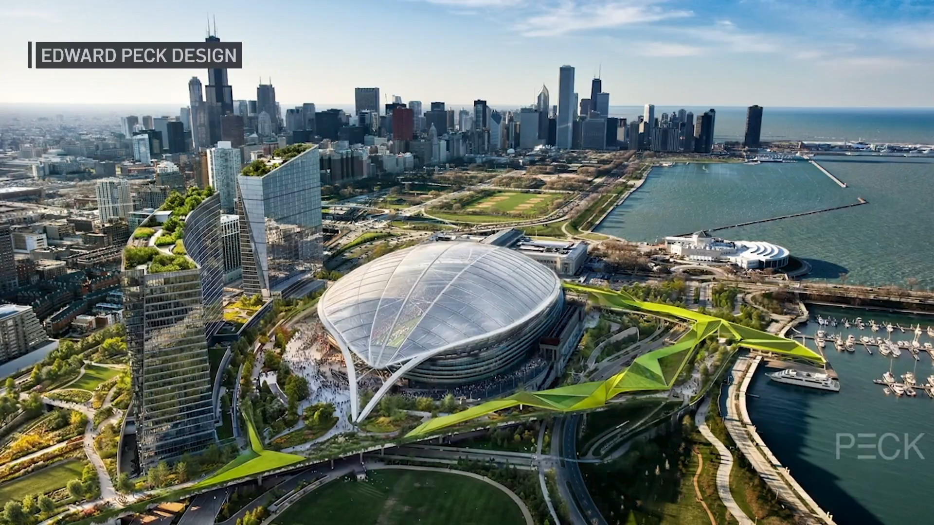 Architect’s dome over Soldier Field a ‘Hail Mary’ to keep Bears here ...