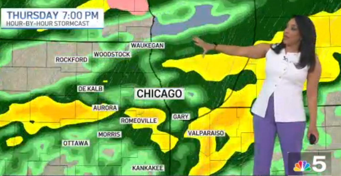 Chicago forecast has 30-degree drop in hours with severe storms – NBC ...