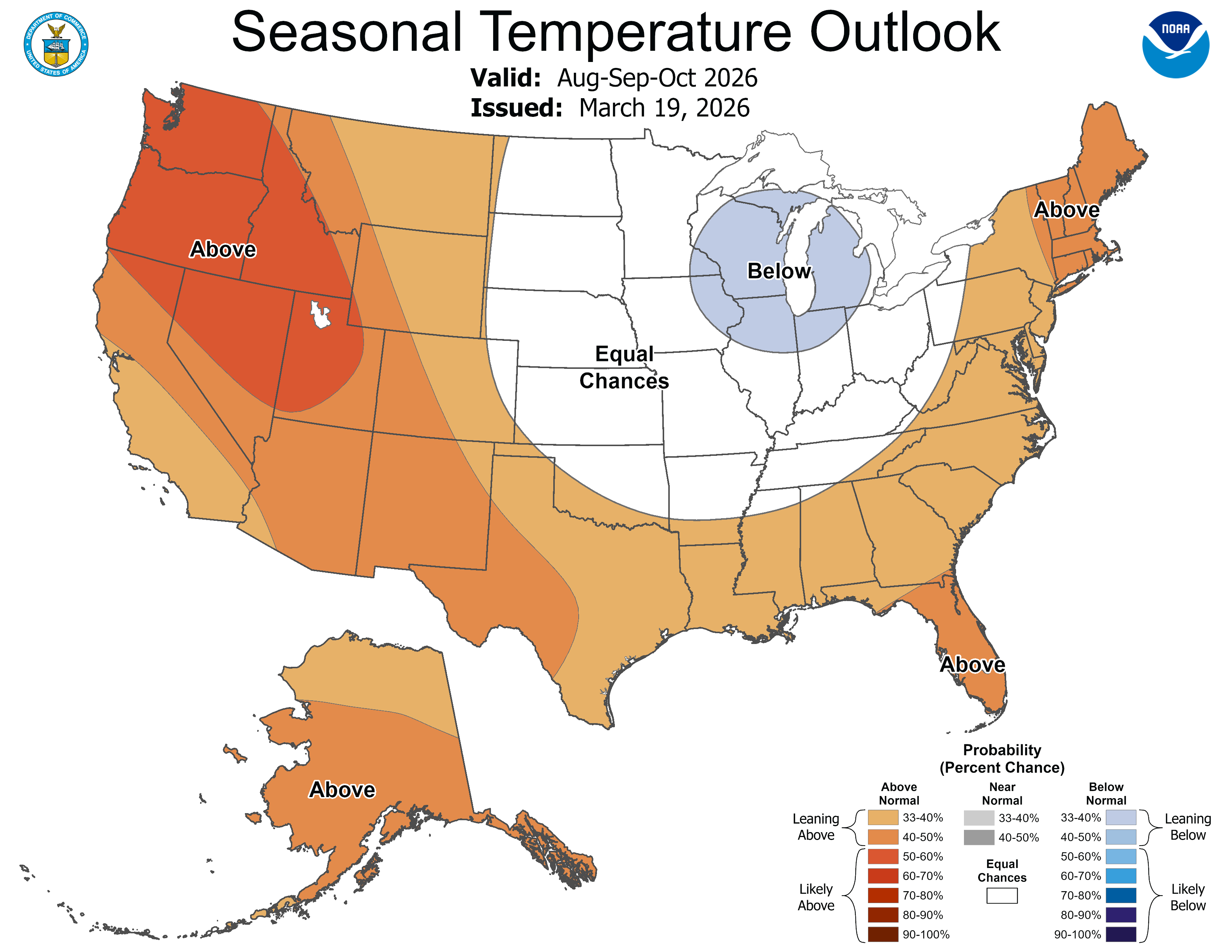 NWS issues temperature outlook for Chicago summer – NBC Chicago