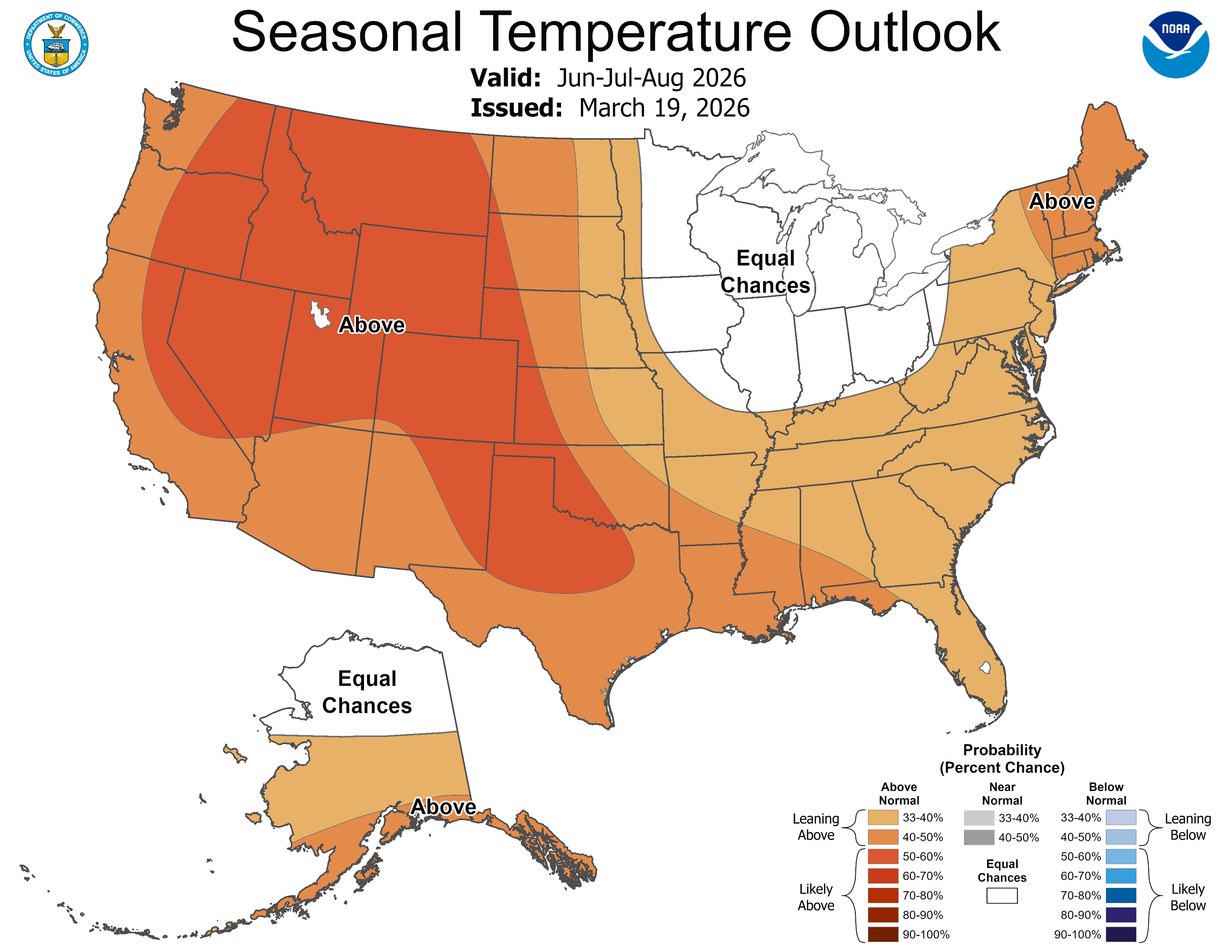 NWS issues temperature outlook for Chicago summer – NBC Chicago