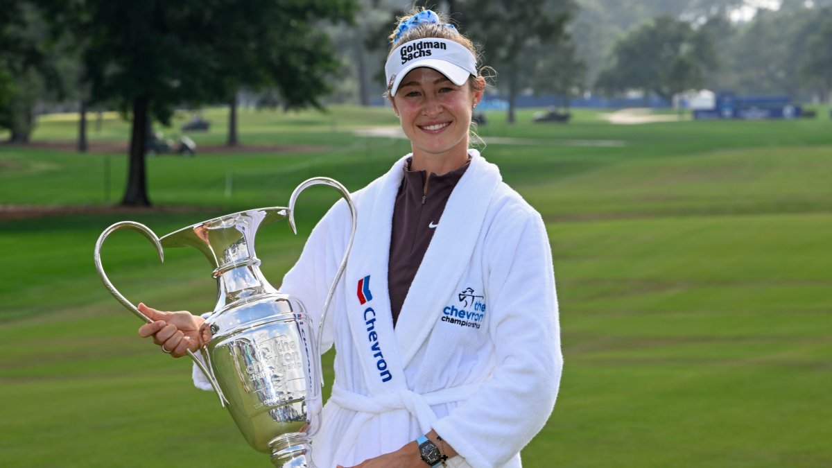 Nelly Korda regains No. 1 spot with Chevron Championship major win ...
