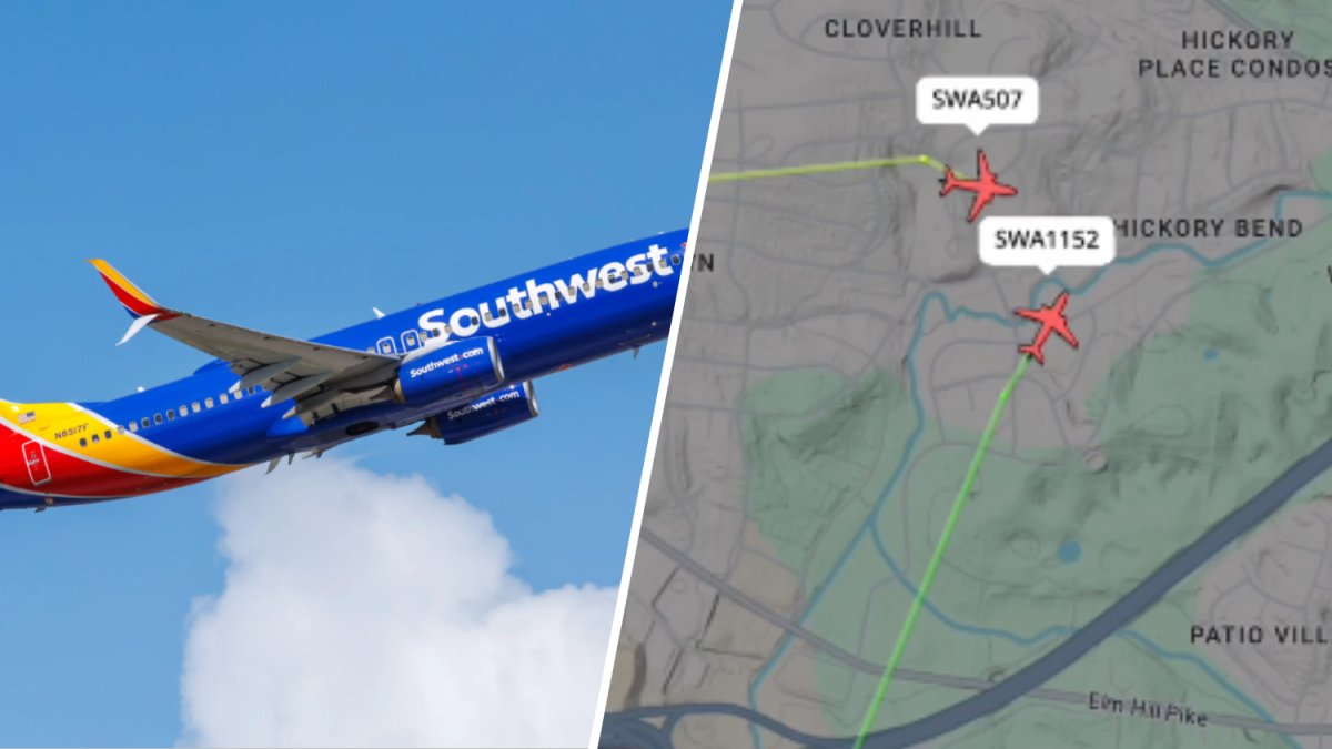 Southwest planes take evasive action to avoid colliding over Nashville ...