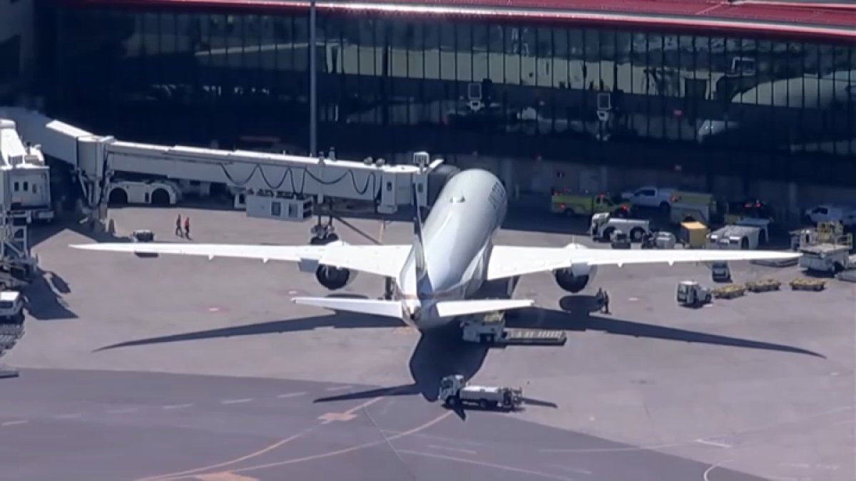Unruly passenger in custody after flight diverts to Boston – NBC Chicago