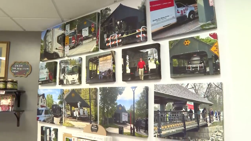 Small business tracks times historic Long Grove bridge is struck – NBC ...