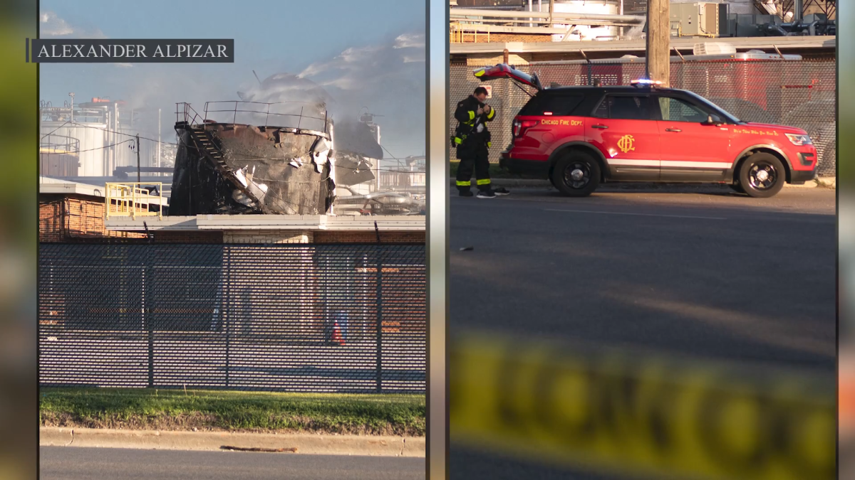 Fire at Stickney chemical plant sends plume of smoke into air – NBC Chicago