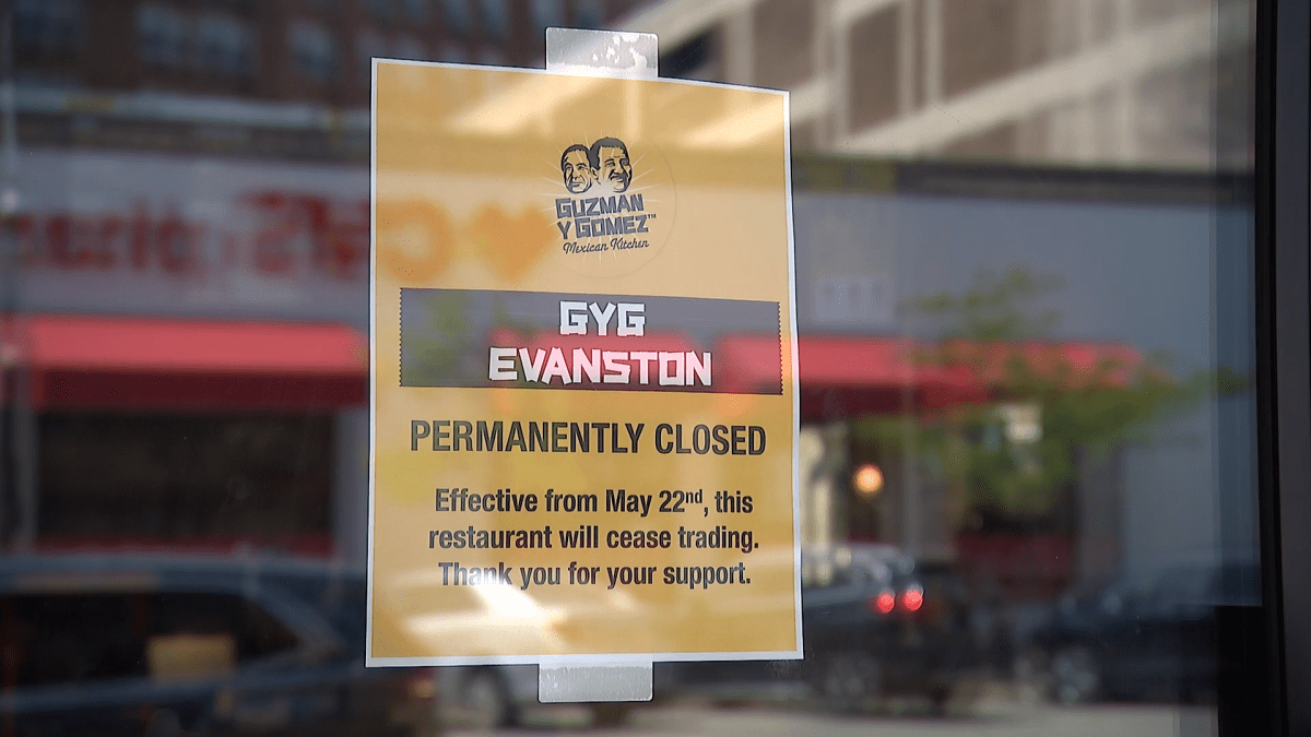 Guzman y Gomez to close all restaurants in Chicago area – NBC Chicago