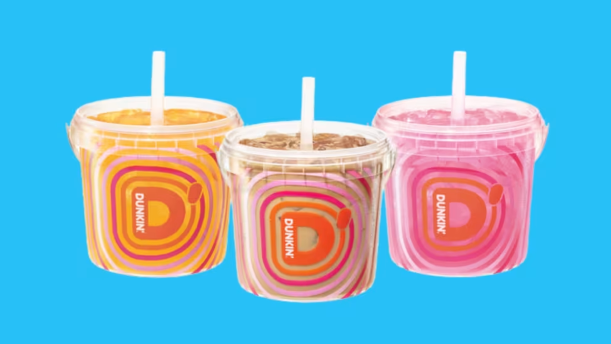 Dunkin’s 48-ounce coffee buckets are back, now nationwide – NBC Chicago