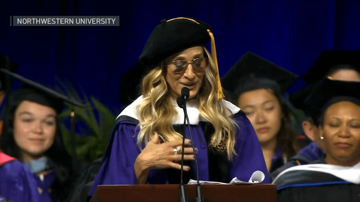 Sarah Jessica Parker Northwestern commencement address: Stay curious ...