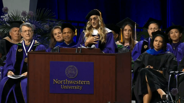 Sarah Jessica Parker Northwestern commencement address: Stay curious ...