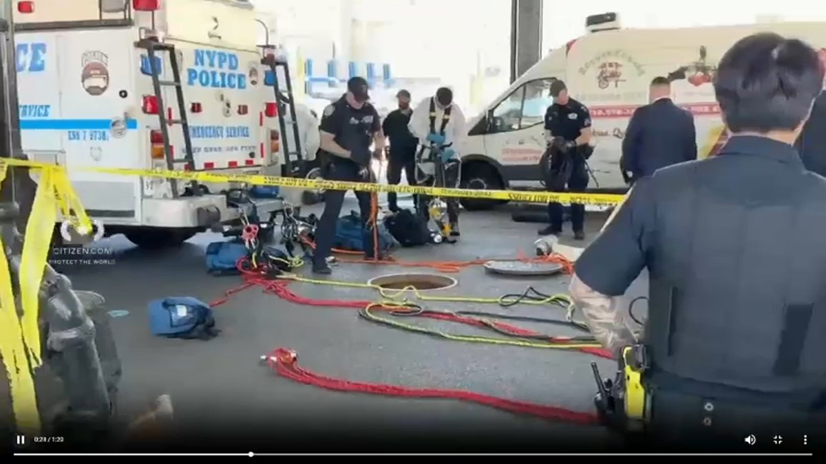 Why are people climbing out of the sewers in Brooklyn? – NBC Chicago